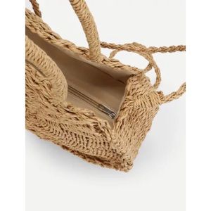 Bags | Last One Round Straw Crossbody Bag | Poshmark